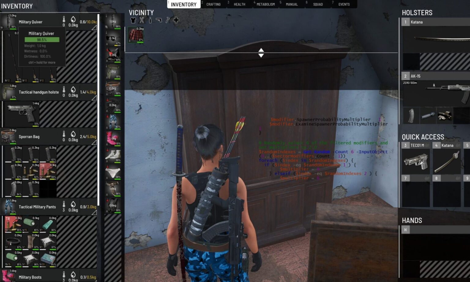 Scum Server Custom Loot System