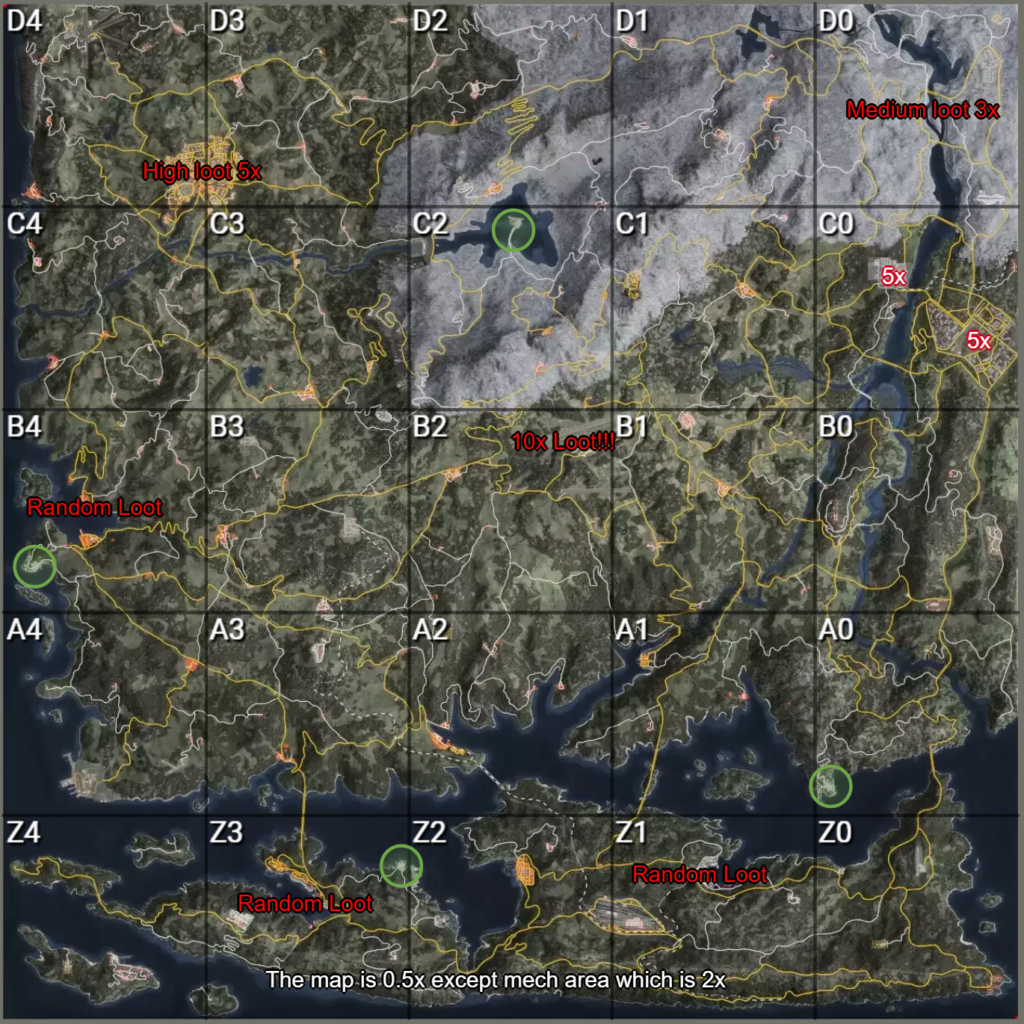 Scum Server Custom Loot System, automatic loot rotation.